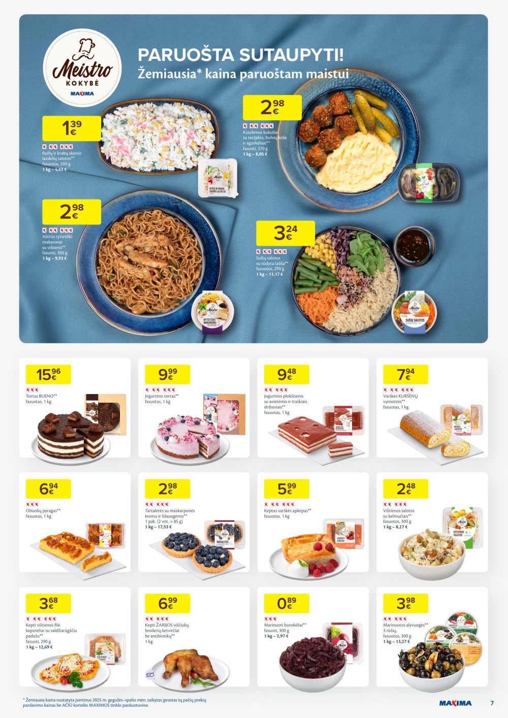 MAXIMA - Kaininis leidinys Nr.1 (2025 12 29 - 2026 01 05 ...